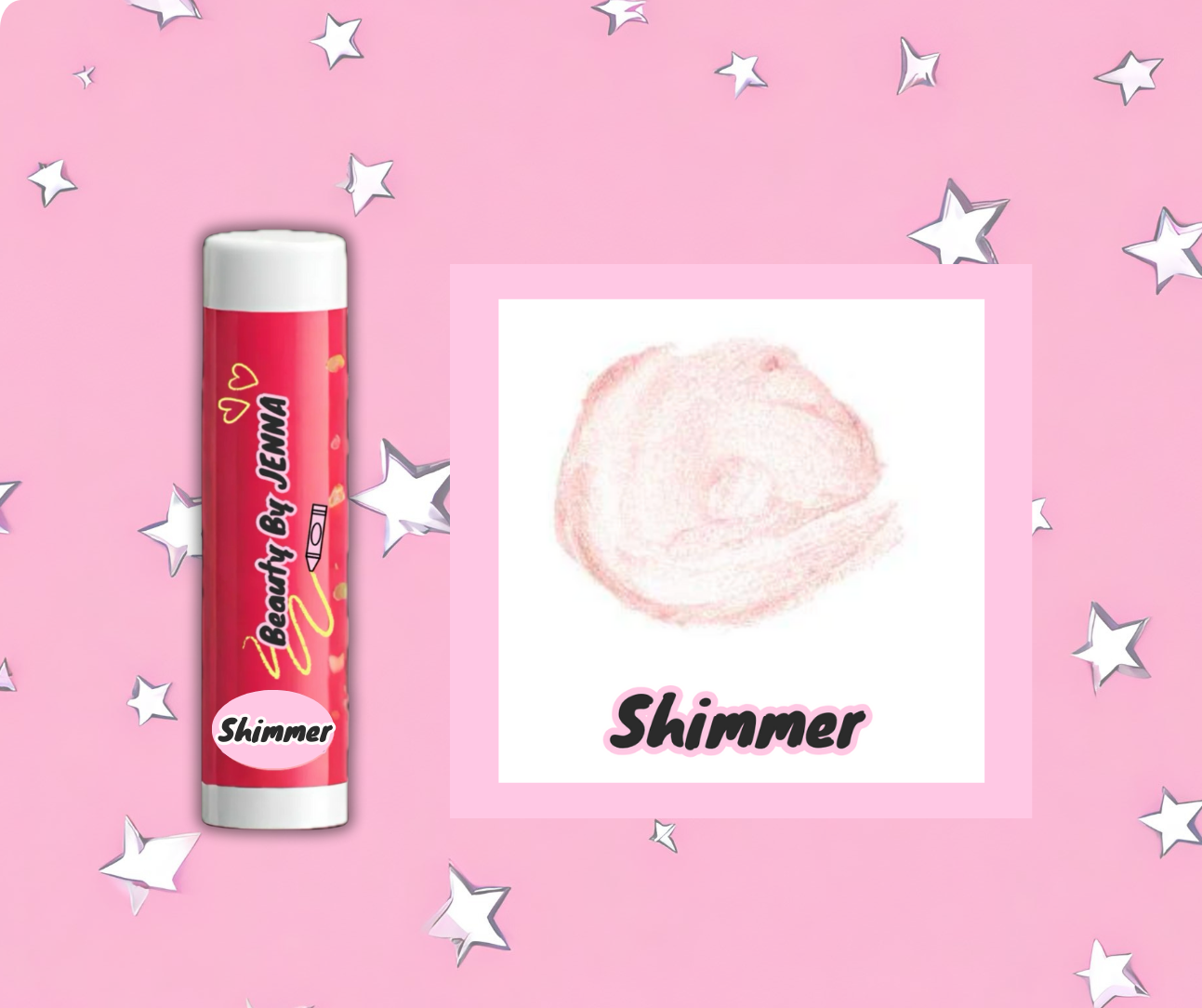 2 Pack - Shimmer Tinted Lip Balm – Beauty By Jenna